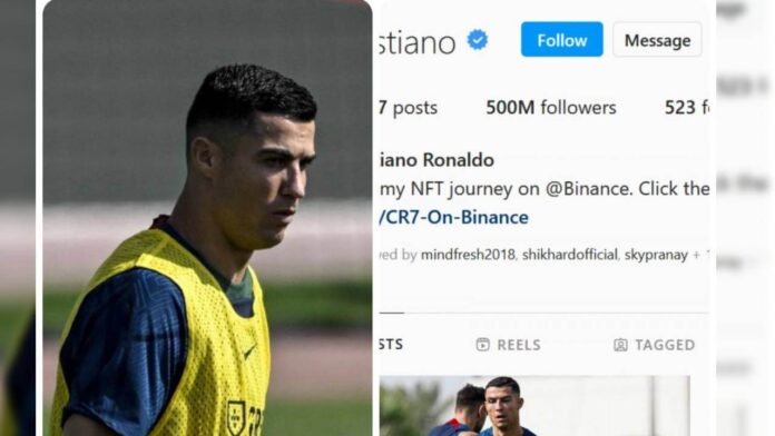 Cristiano Ronaldo Becomes First Person To Cross 500 Million Followers
